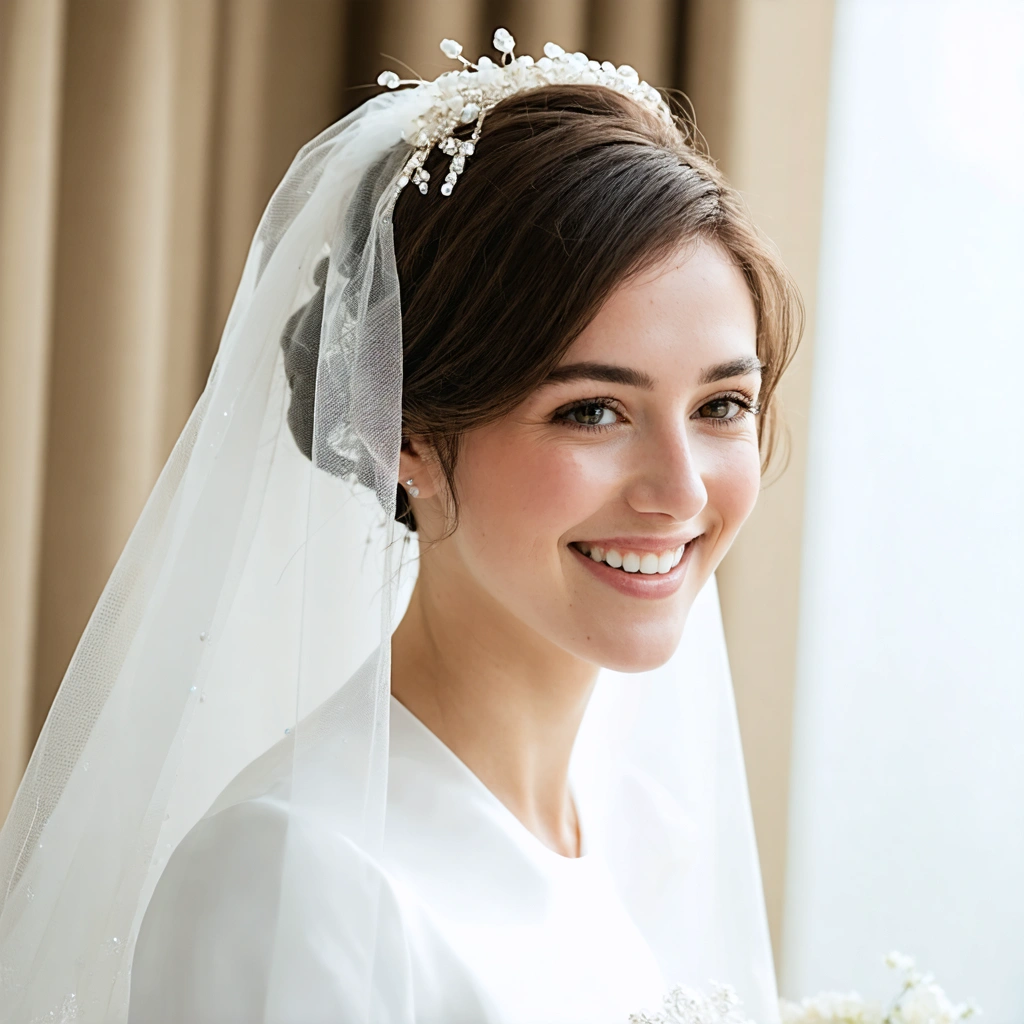 Coiffure mariage cheveux courts qui va avec le voile : 7 astuces pour un look élégant qui ...